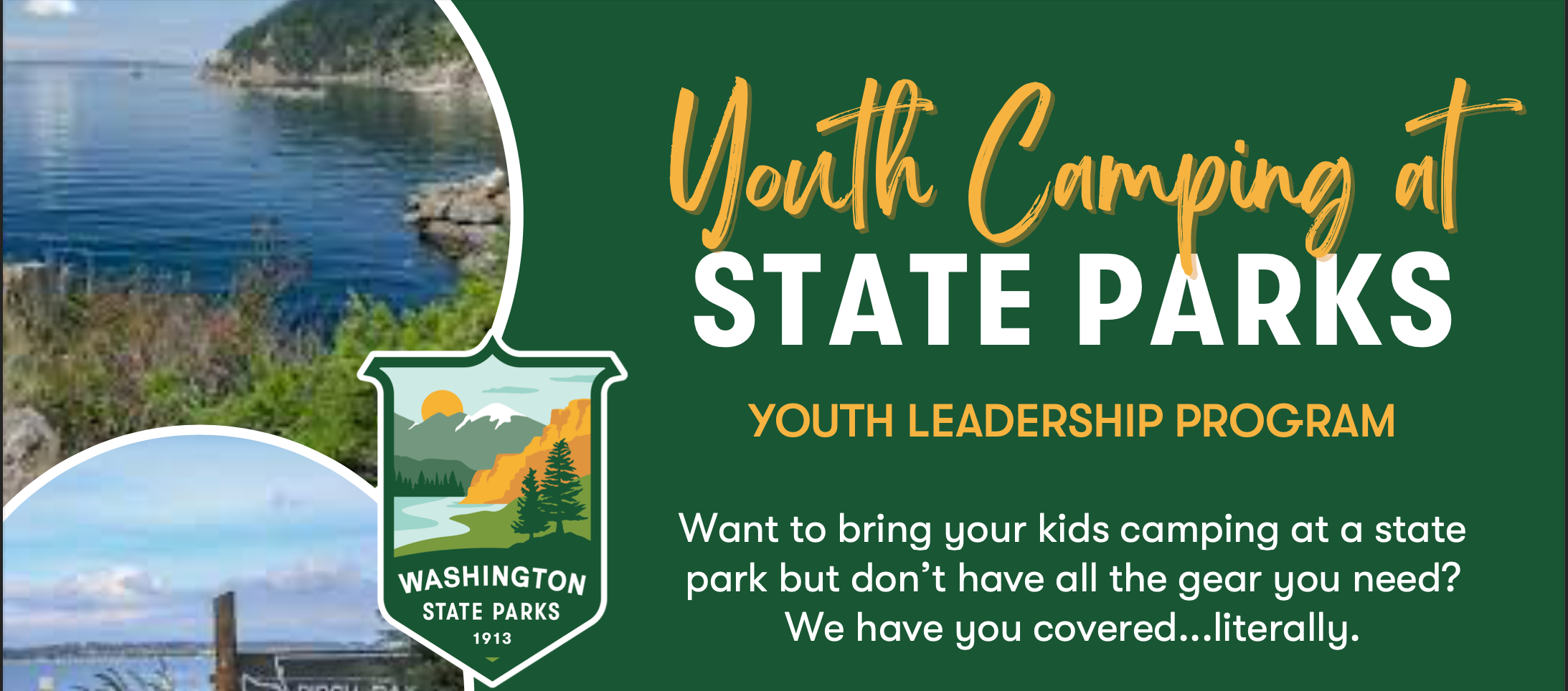 Youth Camping at WA State Parks - Wildlife Recreation and Coalition
